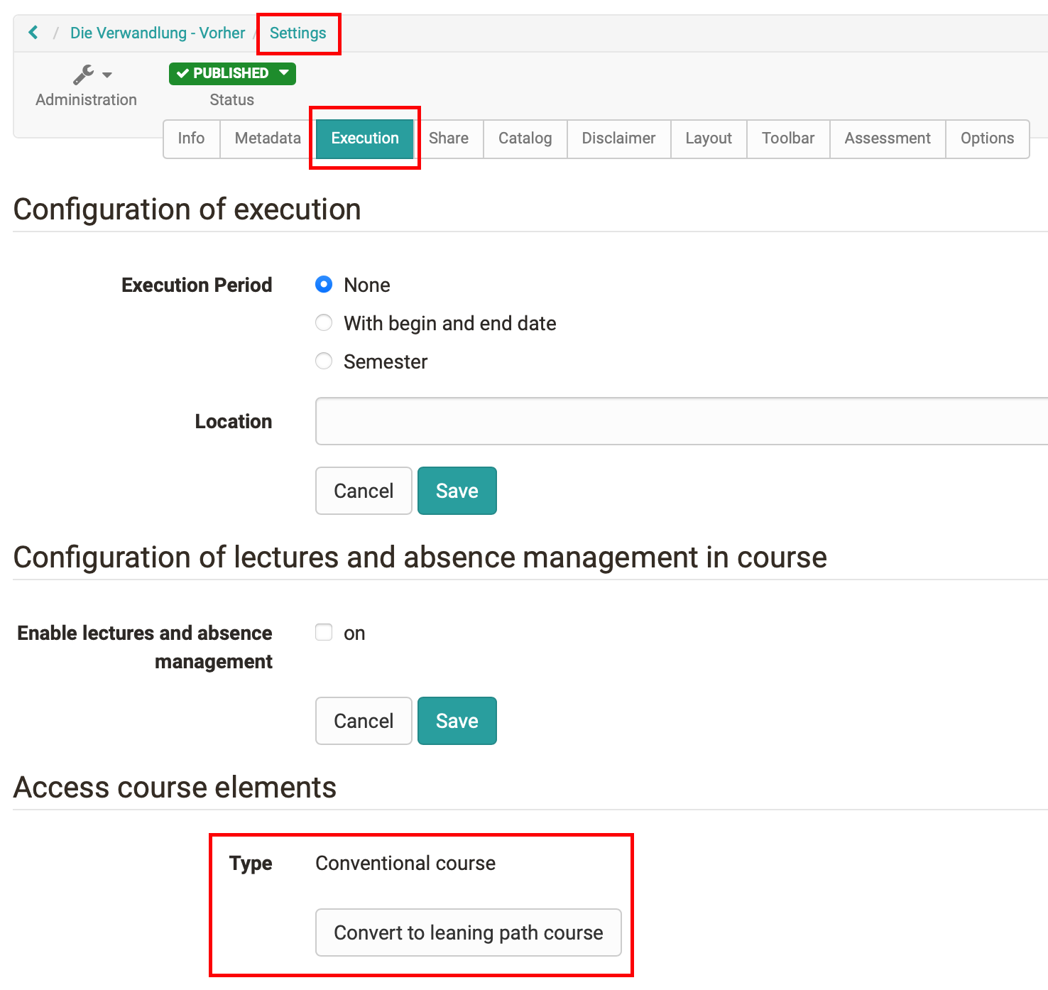 Creating learning path courses - OpenOlat Documentation